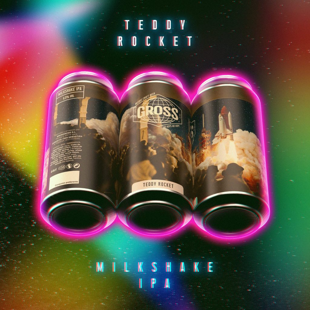 Teddy Rocket "Milkshake IPA" - Cerveza Gross